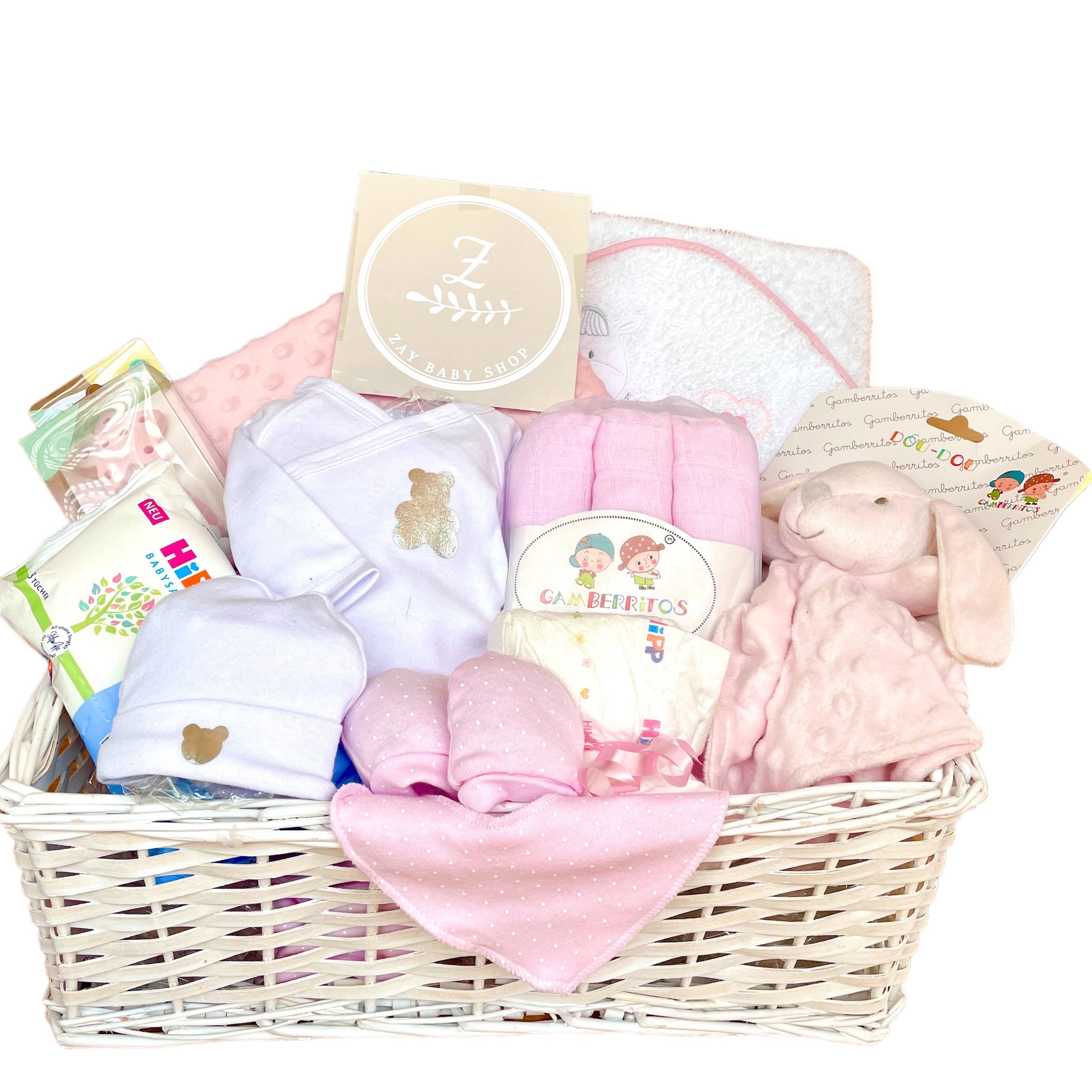 Baby Gift Set Girl Rabbit Delux – Zaybabyshop